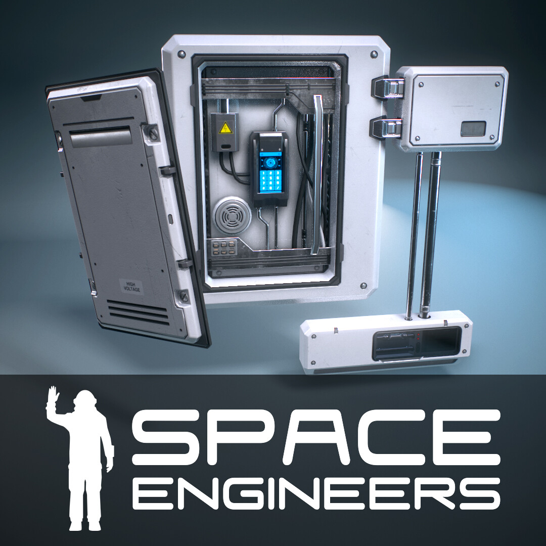 ArtStation - Space Engineers - Maintenance Panels
