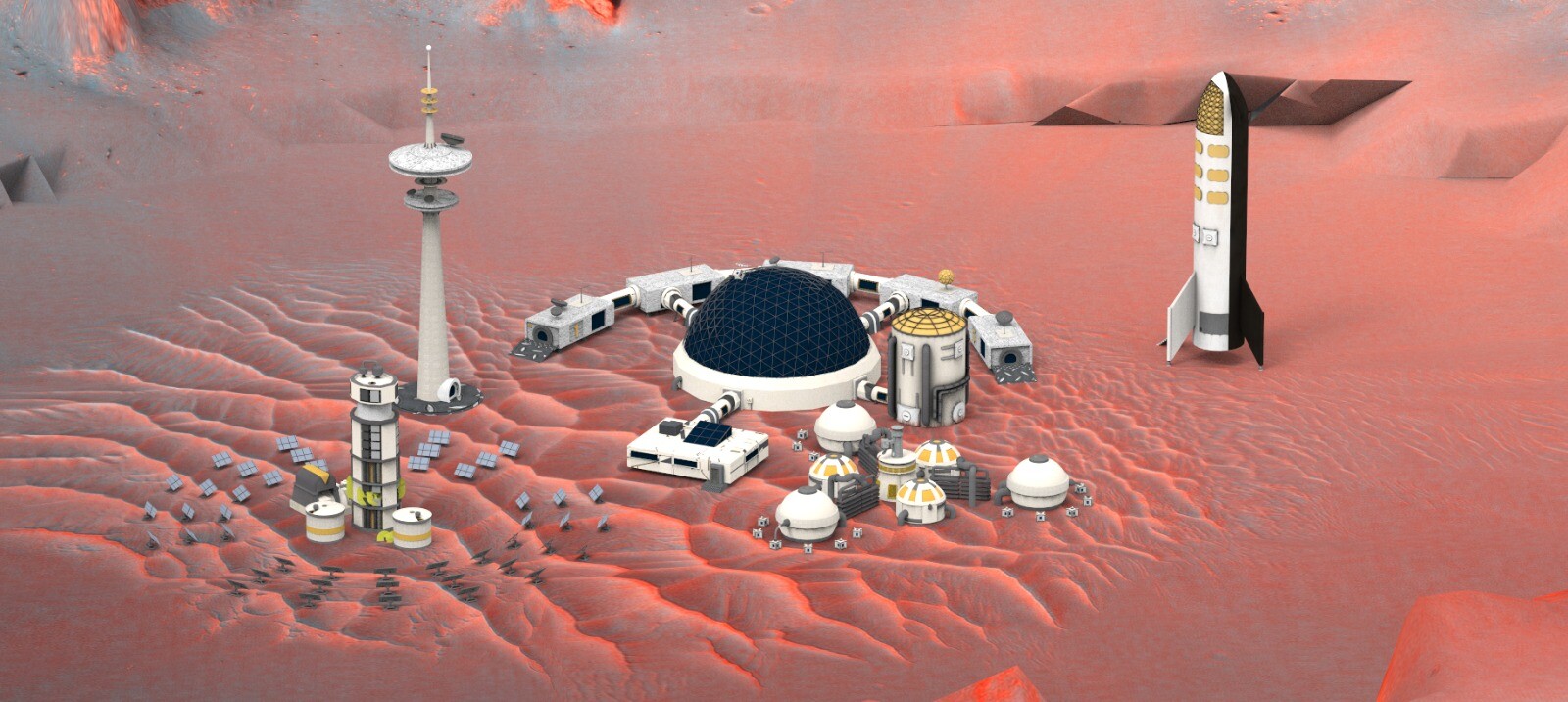 ArtStation - Space Base (Early 2019)