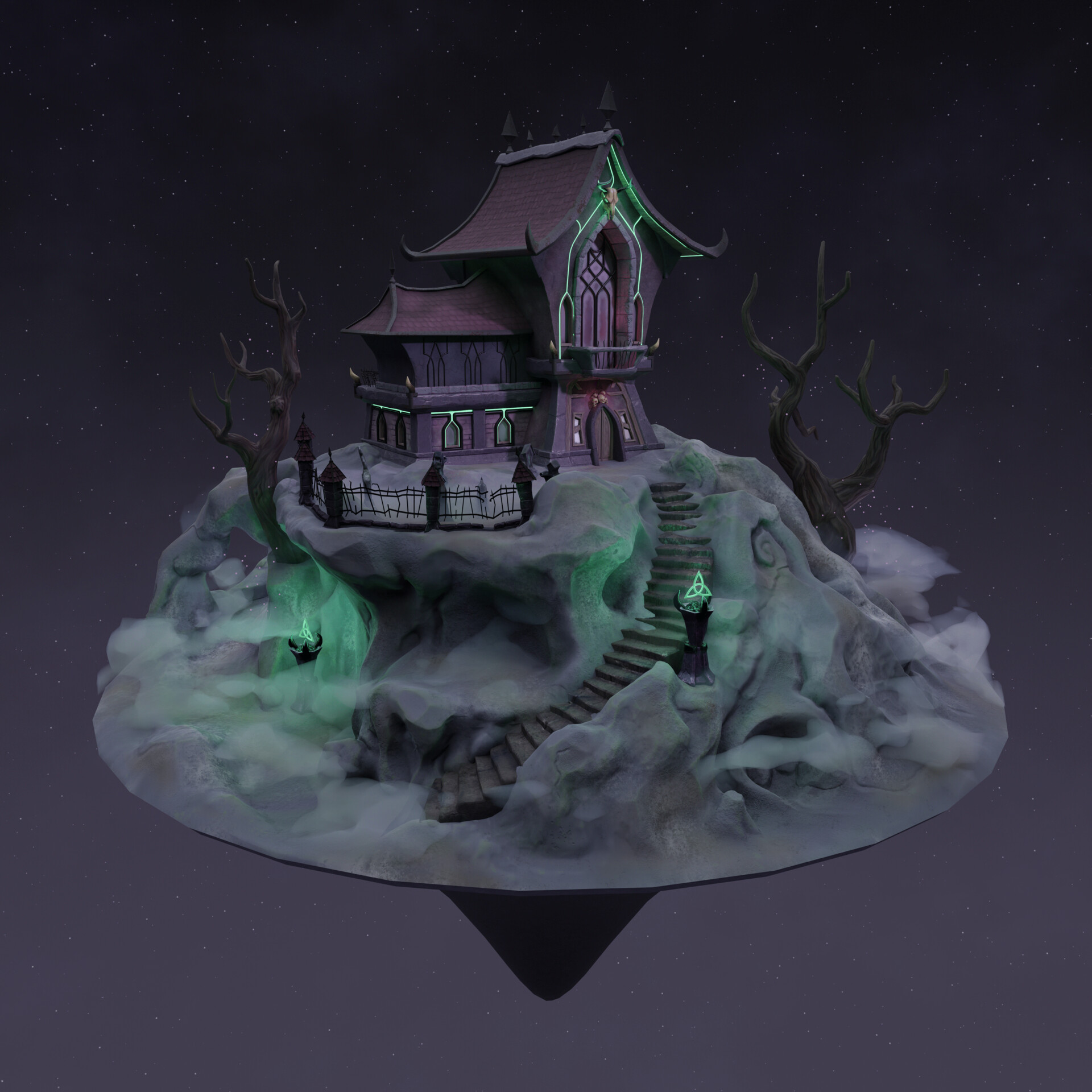 ArtStation - Warlock's house