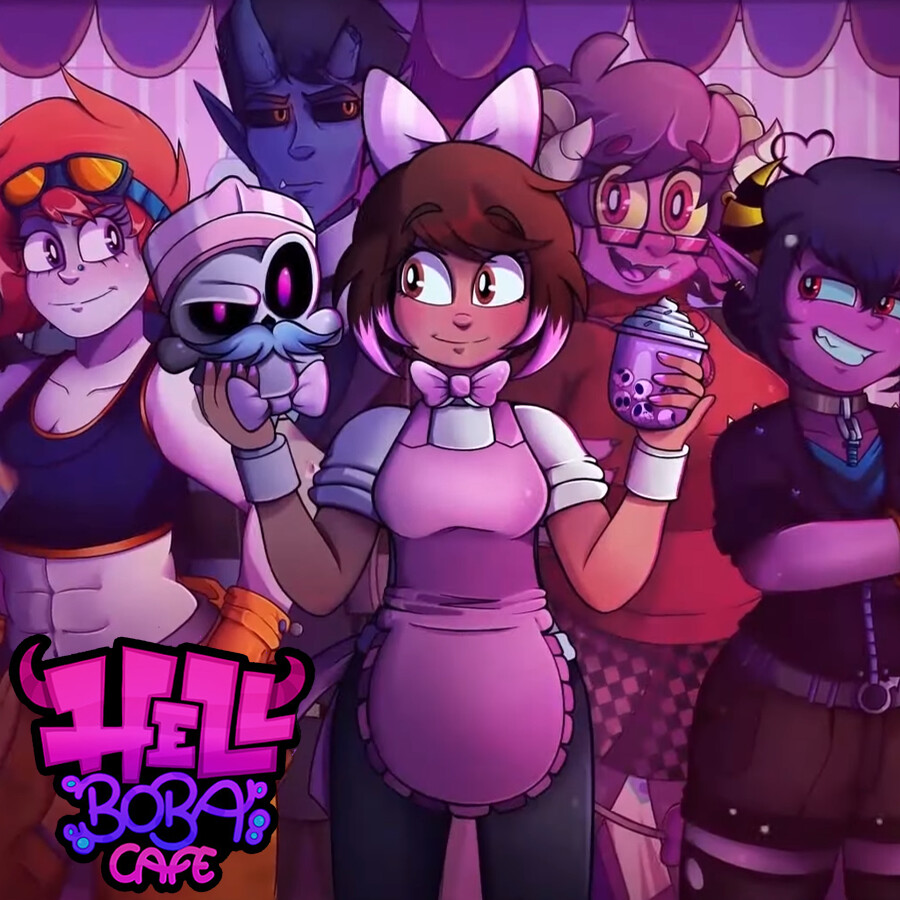 ArtStation - Hell Boba Cafe - Drink Mixing Simulator