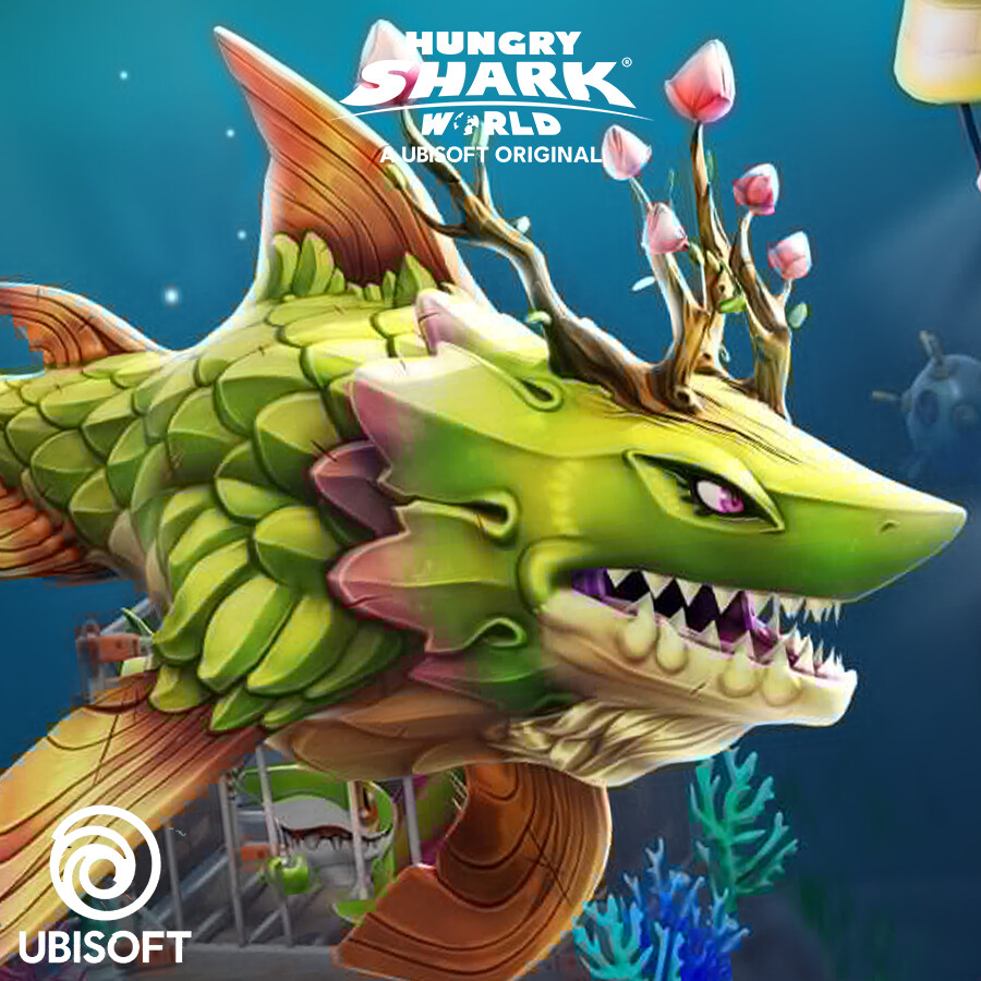 ArtStation - Hungry Shark World - Gaia Update - Ubisoft