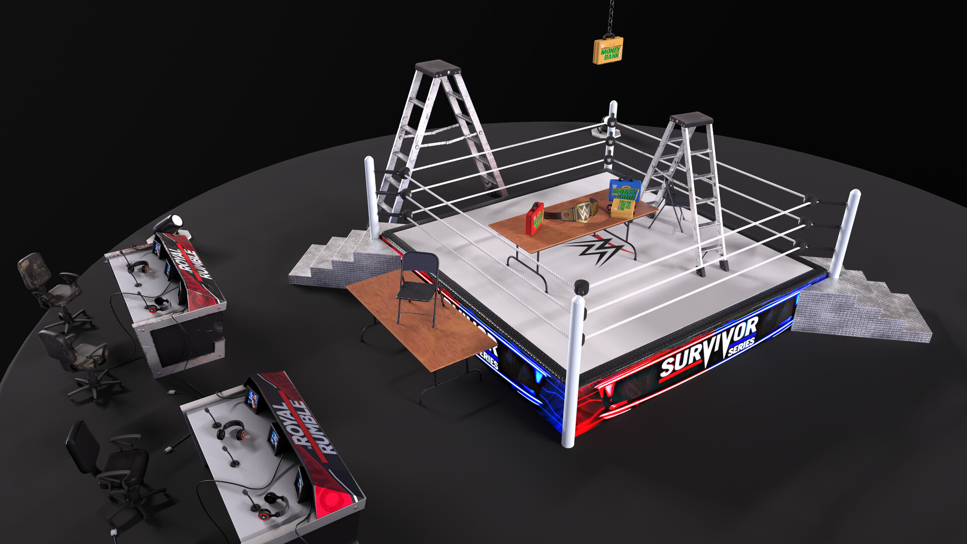 ArtStation - WWE Assets