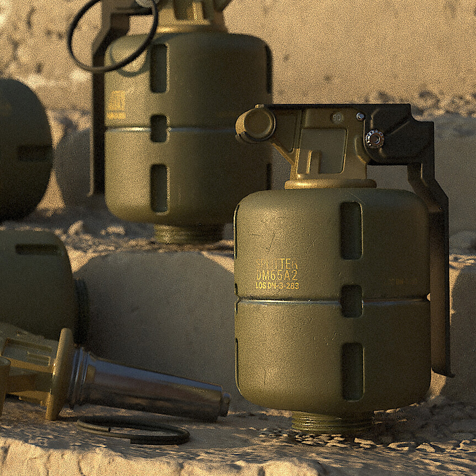 ArtStation - Frag grenade
