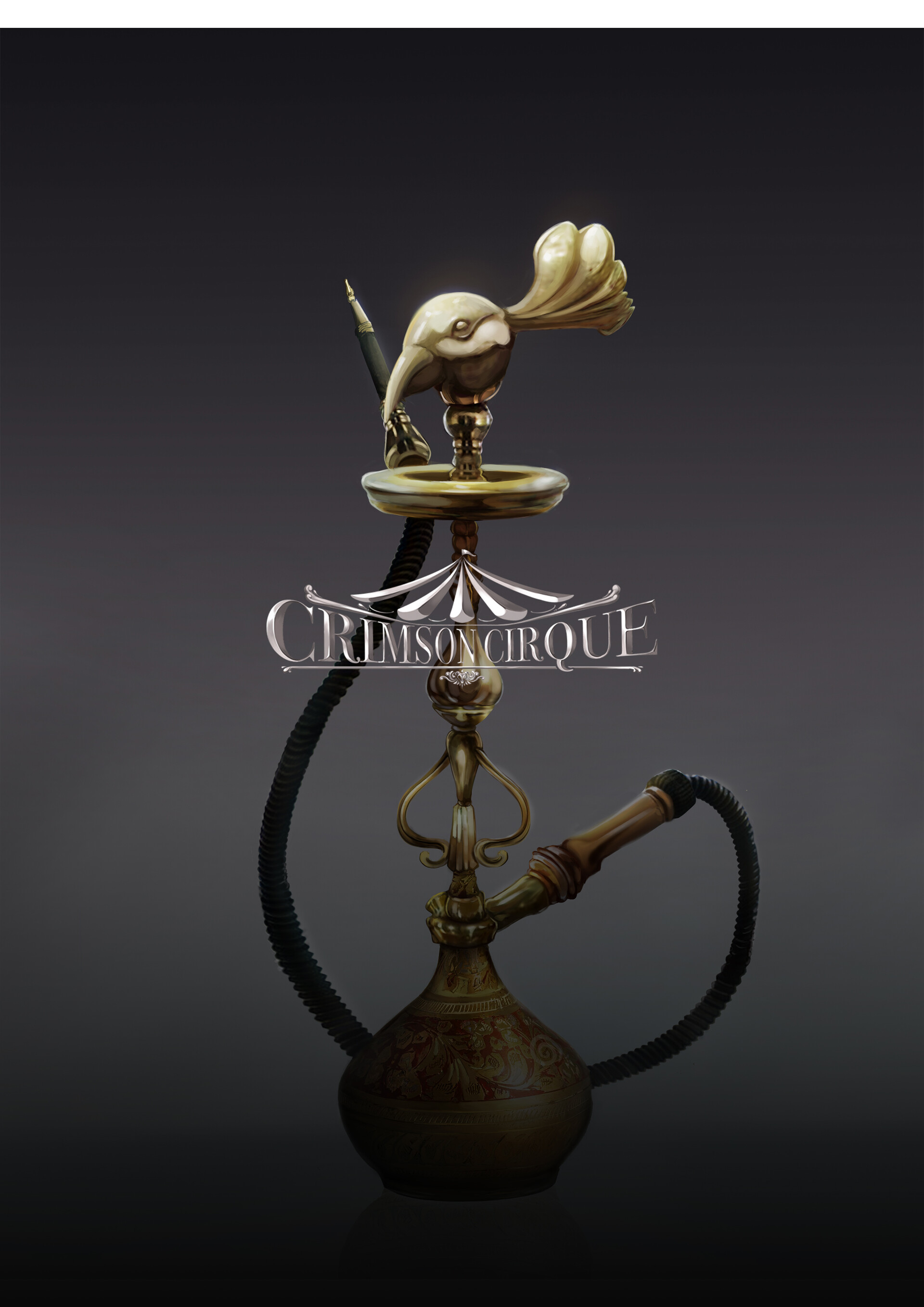 ArtStation - Hookah Concept Art (Crimson Cirque)