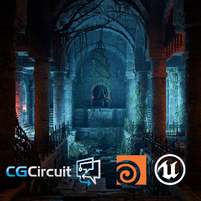 ArtStation - The Crypt - Unreal Engine 5 Demo Scene