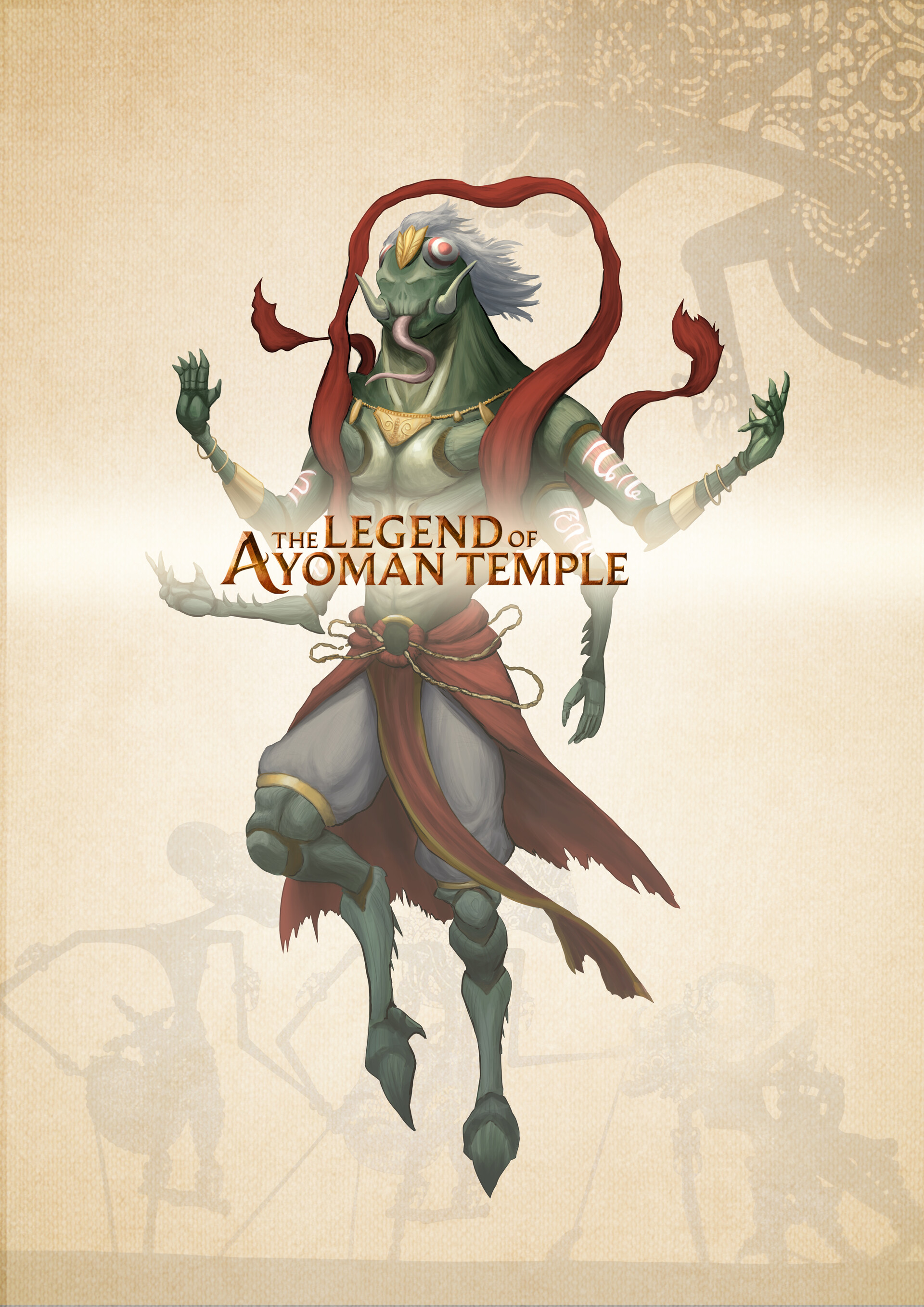 ArtStation - The Legend of Ayoman Temple - Creature