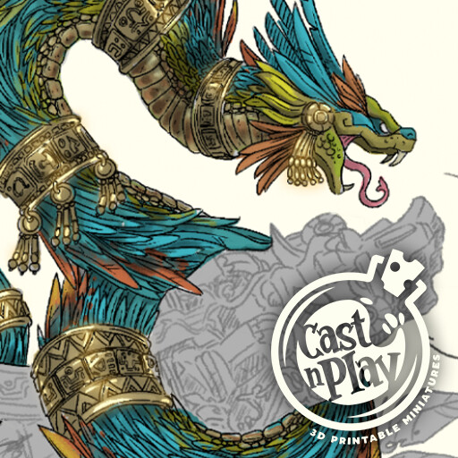 ArtStation - Flying Serpent