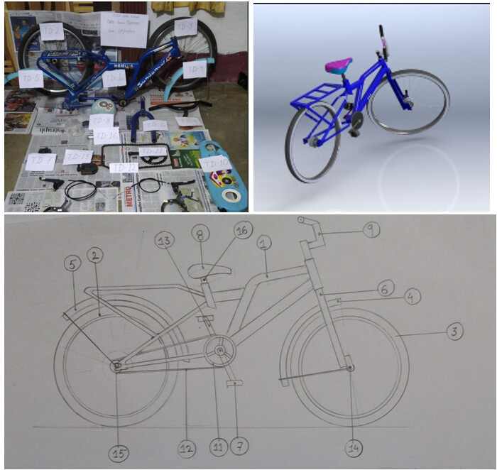 ArtStation - Reverse Engineering of a Bicycle