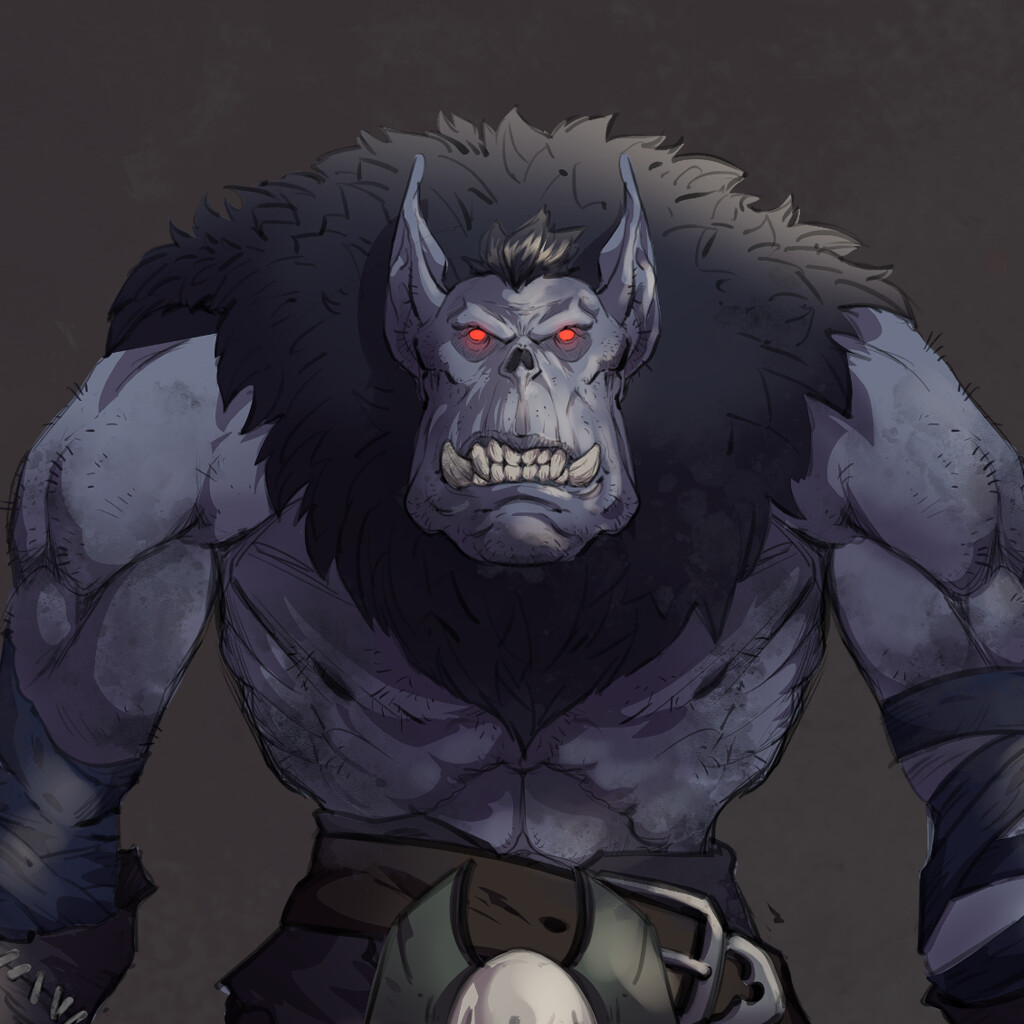 ArtStation - WereOrc Concept