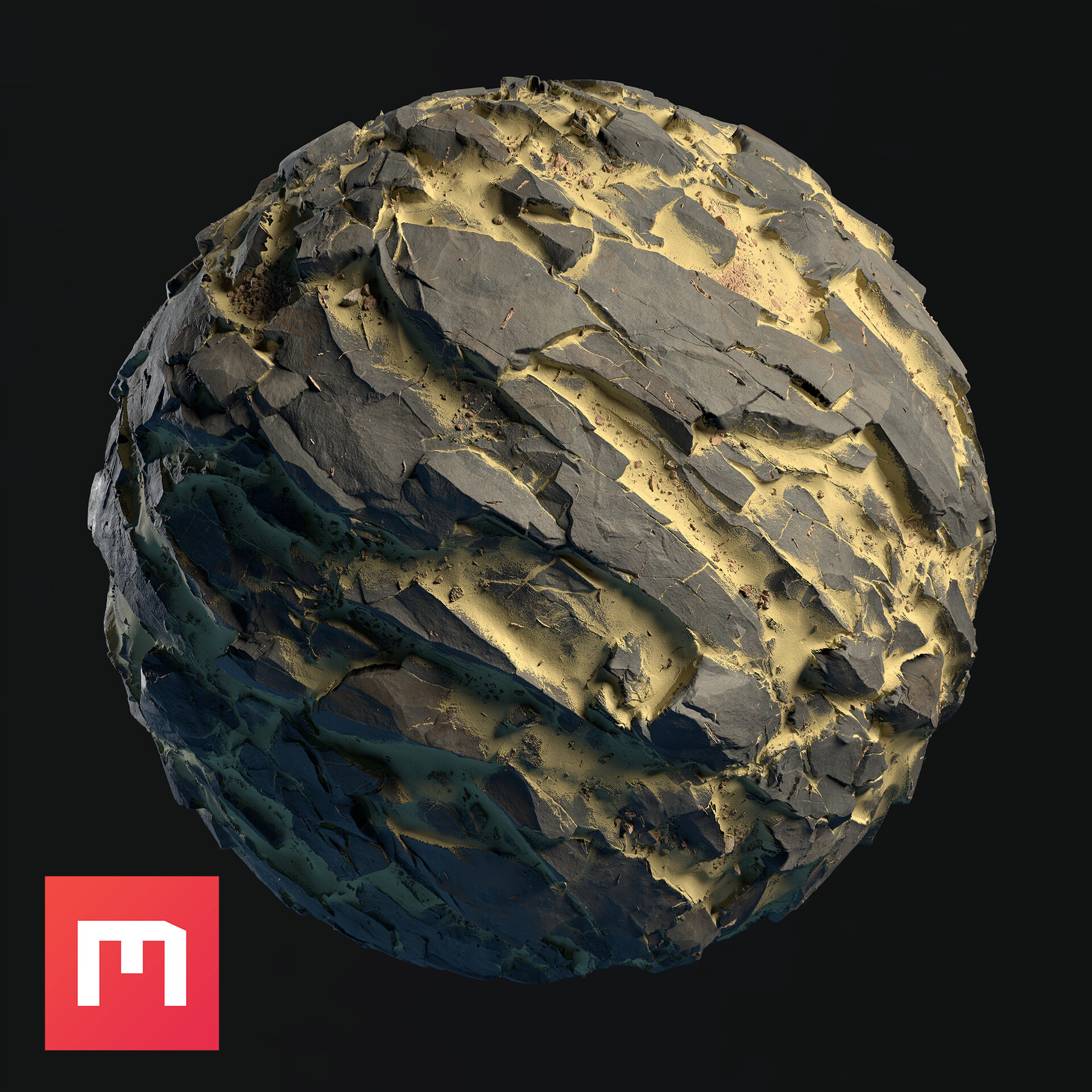 ArtStation - Desert Rock