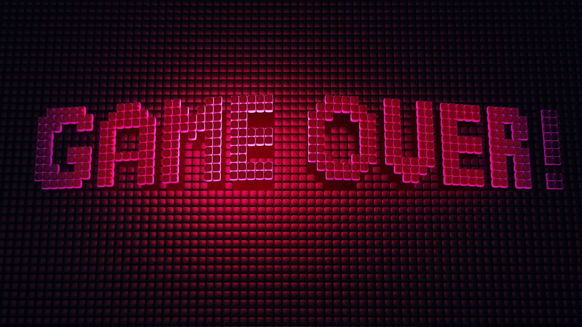 ArtStation - "Game over" animated block text with highlights