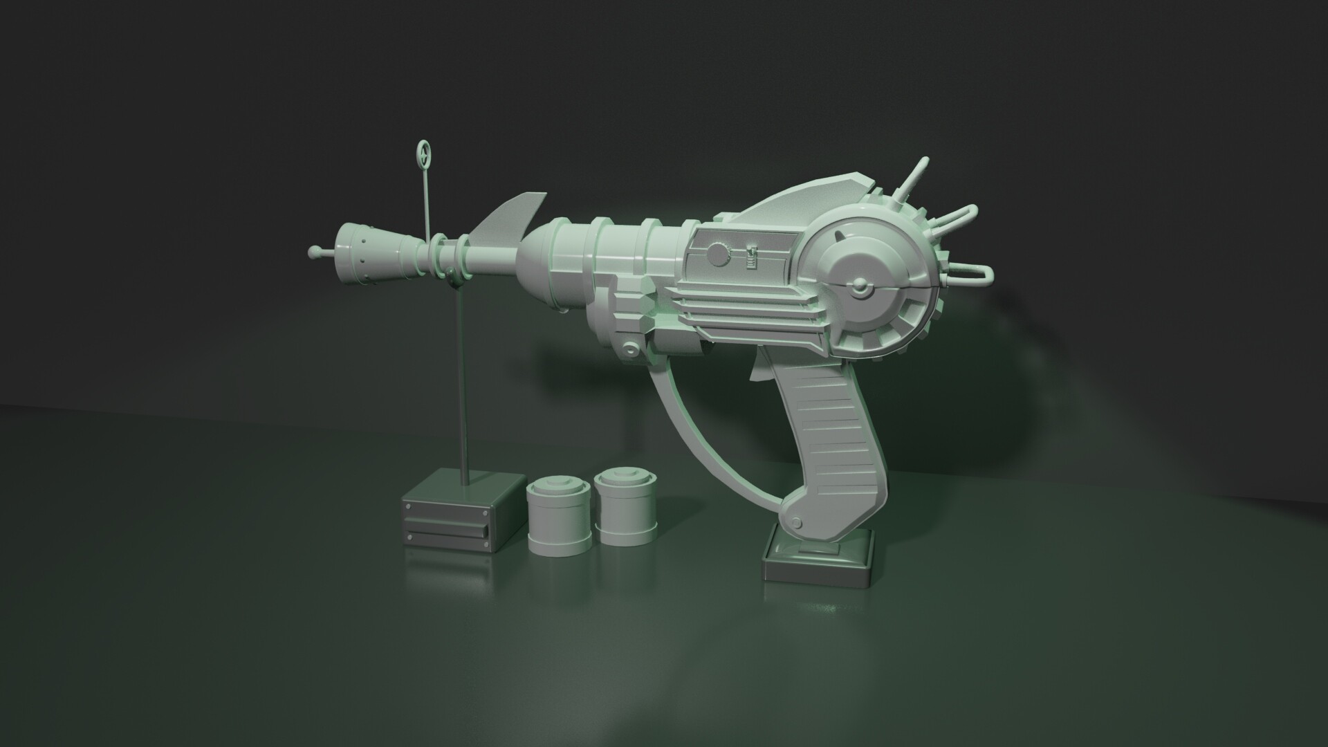 ArtStation - Porter's X2 Ray Gun - No Texture