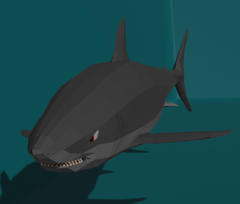 ArtStation - Low Poly Shark