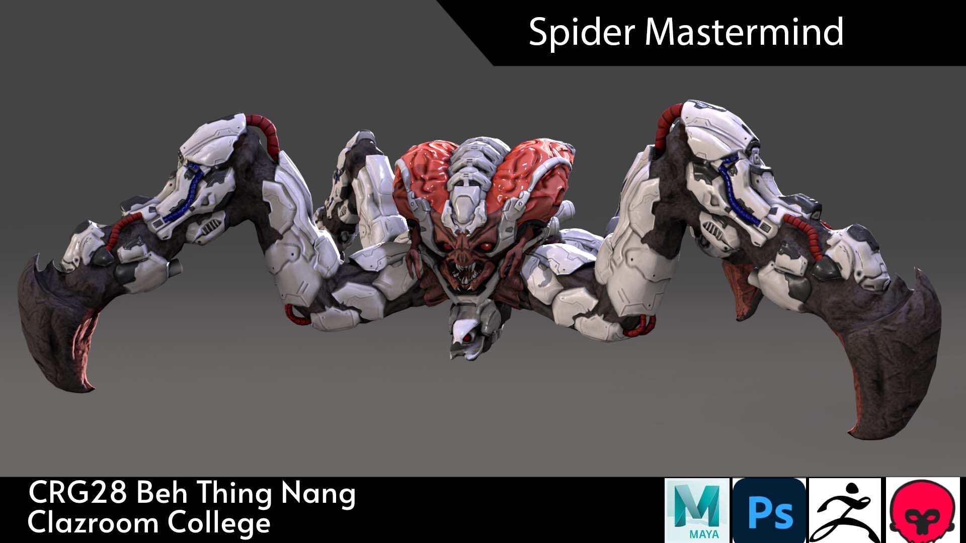 ArtStation - Spider Mastermind