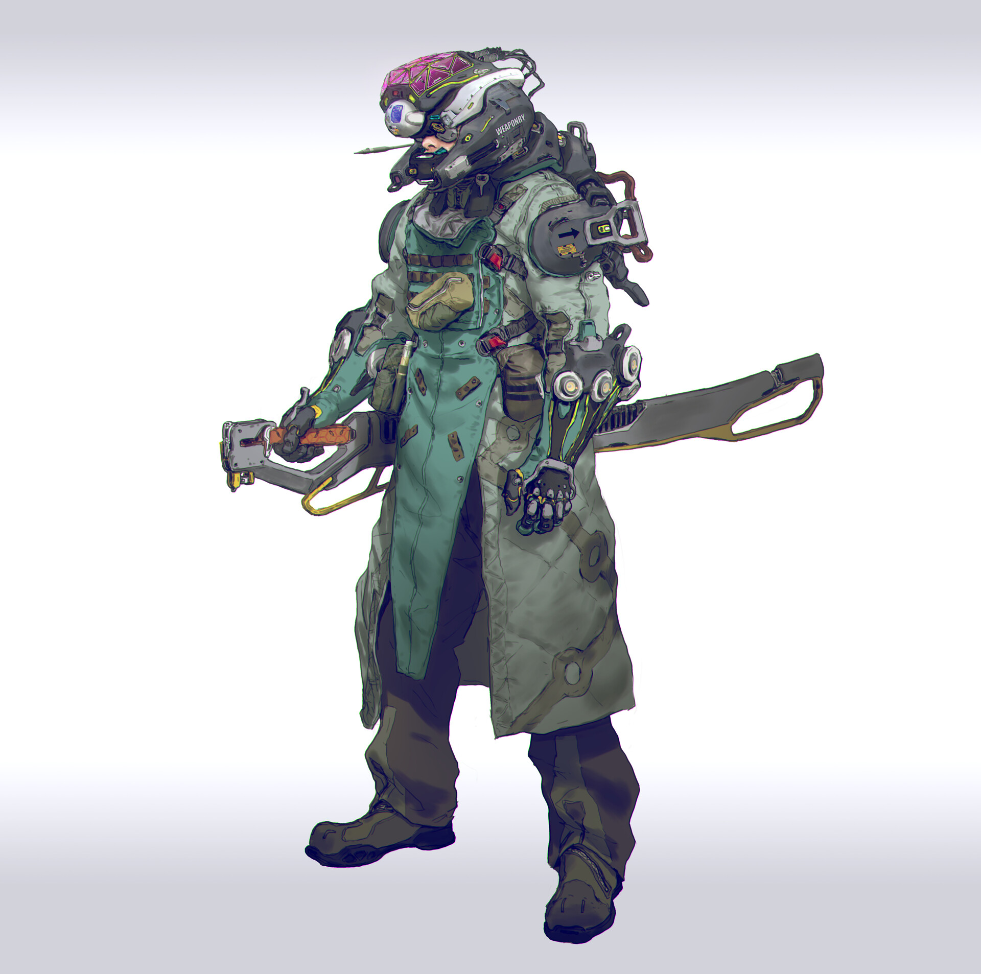 ArtStation - character design experiment