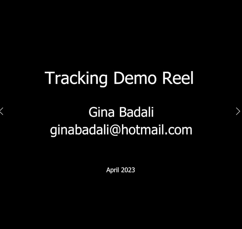ArtStation - Tracking Demo Reel