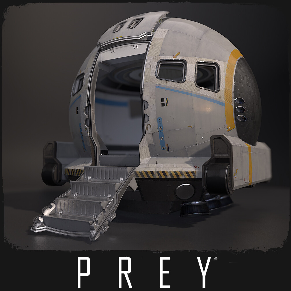 ArtStation - PREY Escape Pod