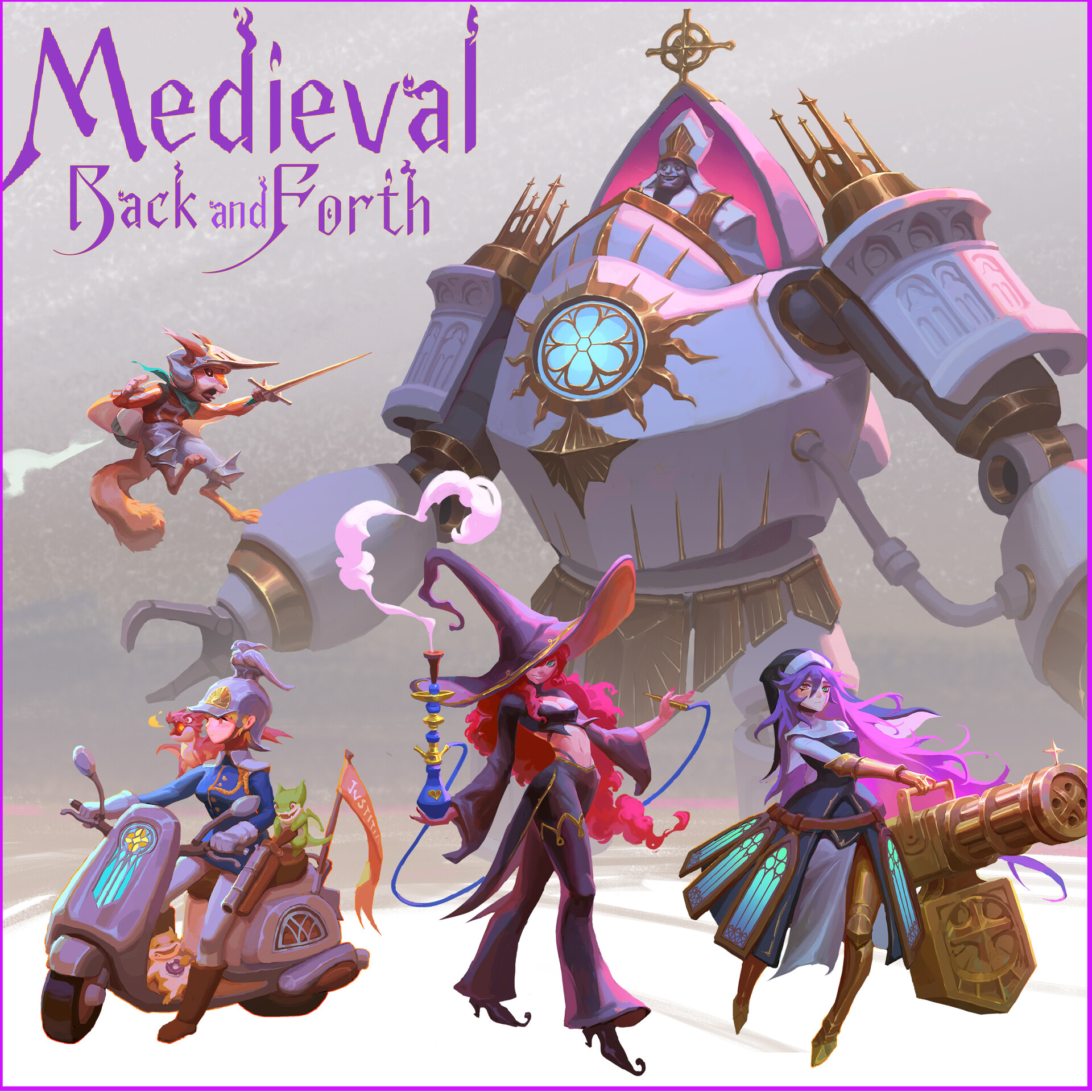 ArtStation - Medieval: Back & Forth