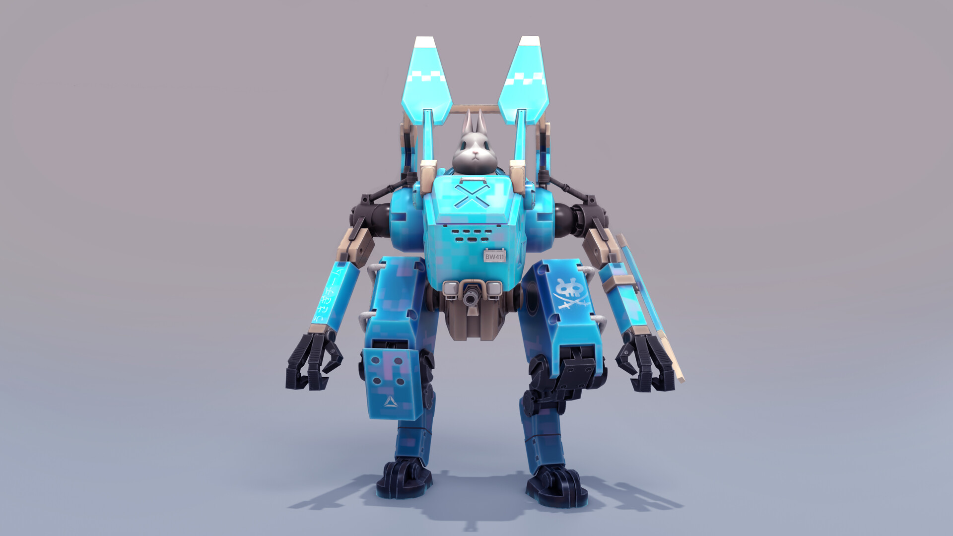 ArtStation - "Bunny" Mecha