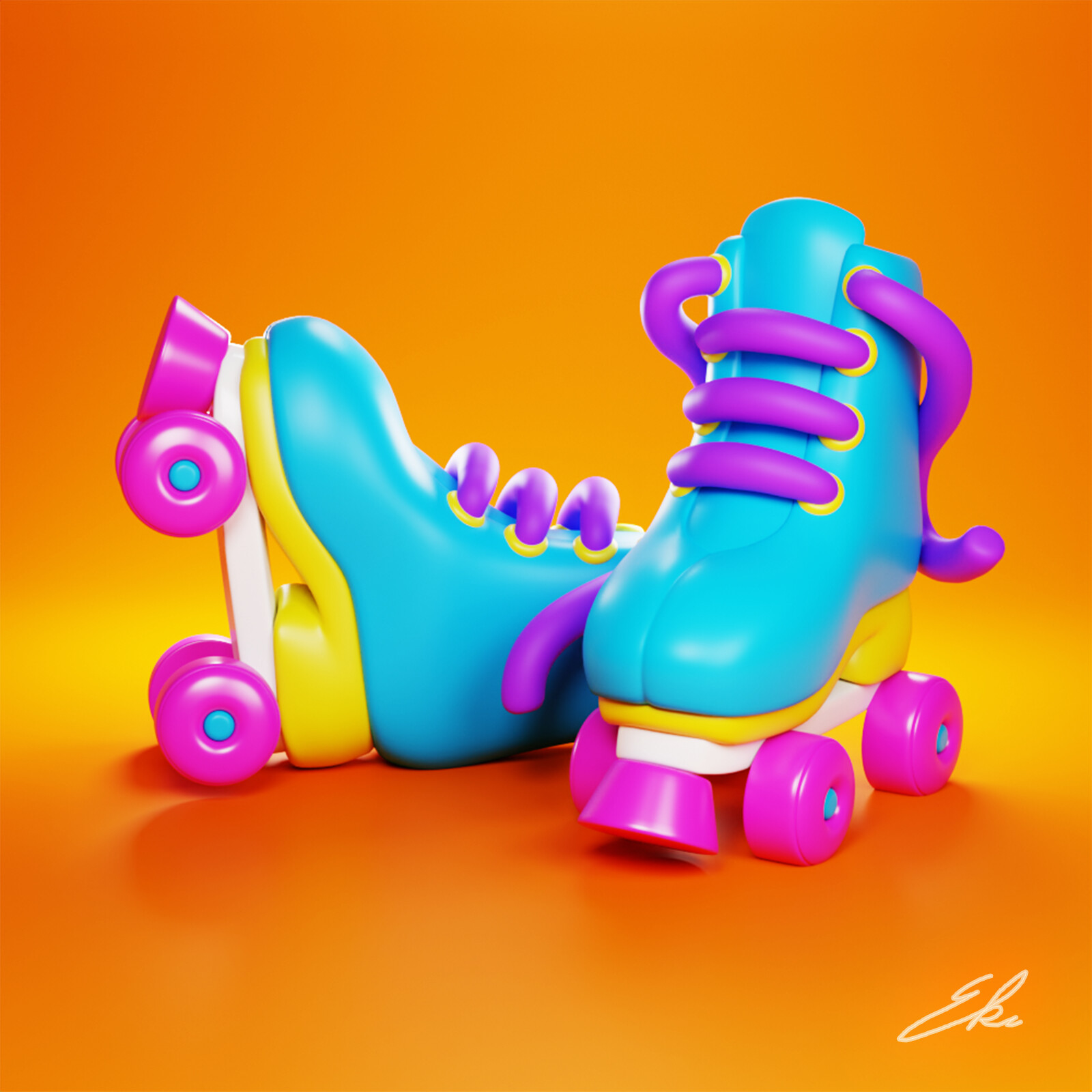 ArtStation - Match-3 Object Beauty Render Exercises