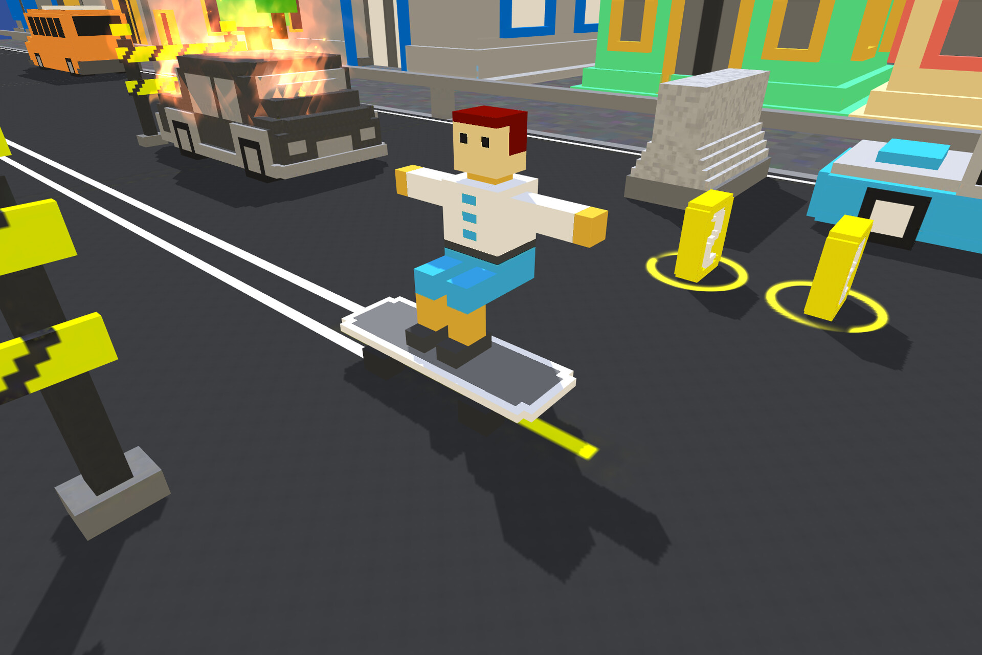 Clawbear Games - Unity Game Template - Highway Surfer