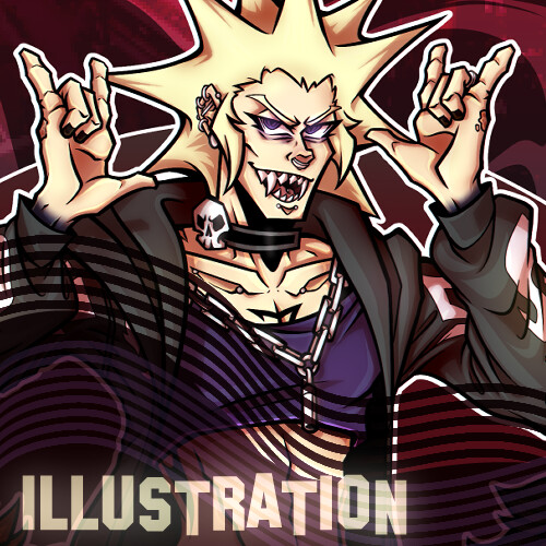 ArtStation - 15 Years of Def Märch - The World Ends With You Fanart