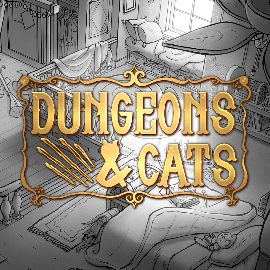 ArtStation - Dungeons & Cats- Kid's Bedroom