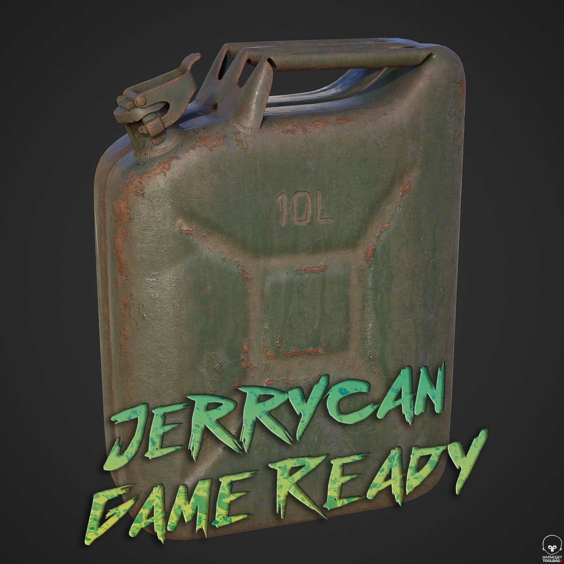 ArtStation - Jerrycan Game Ready