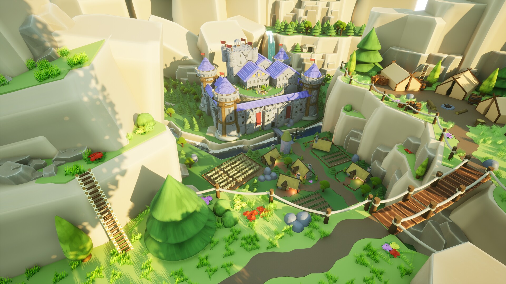 ArtStation - Low-Poly environment art projects