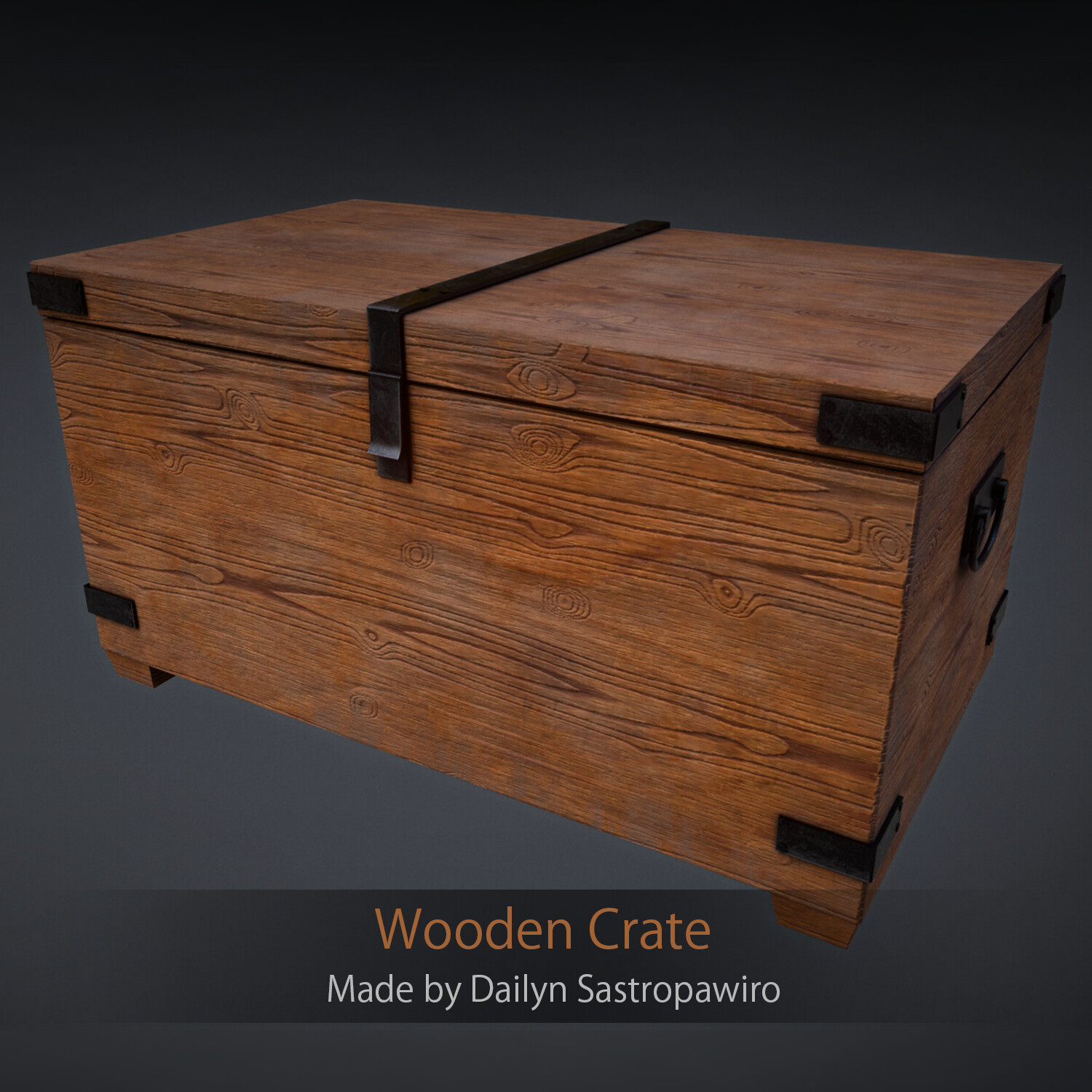 ArtStation - Simple Wooden Crate