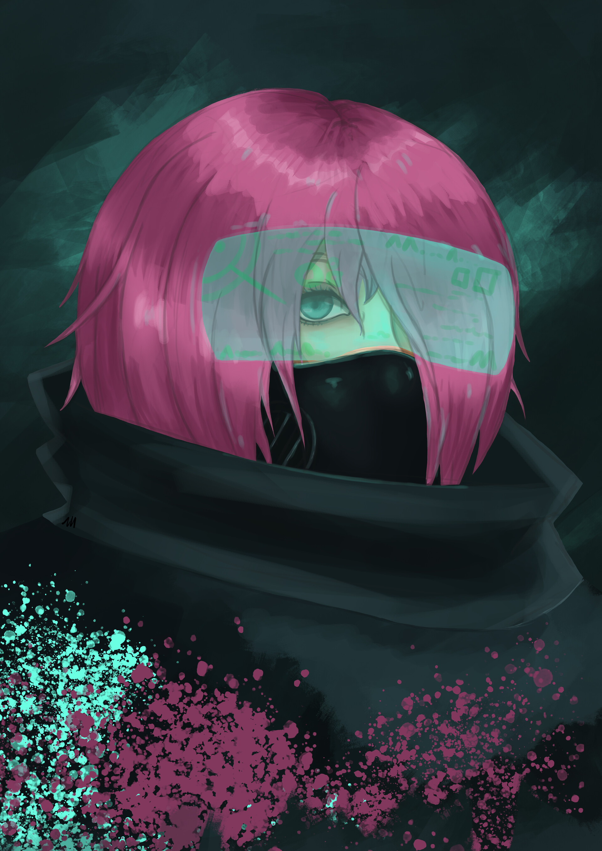 ArtStation - Tech Girl Portrait