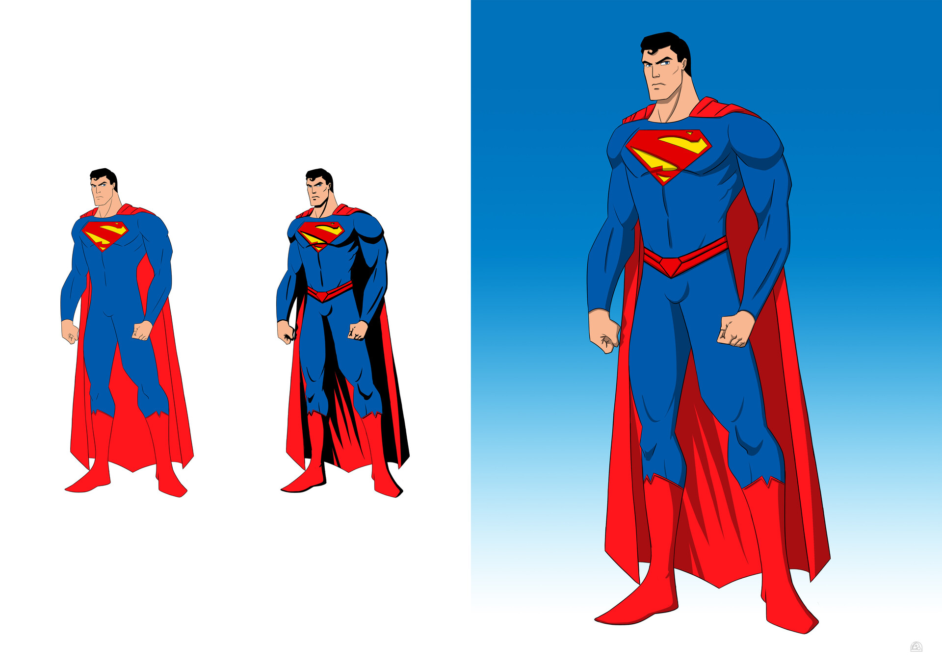 ArtStation - Superman - adult pitch