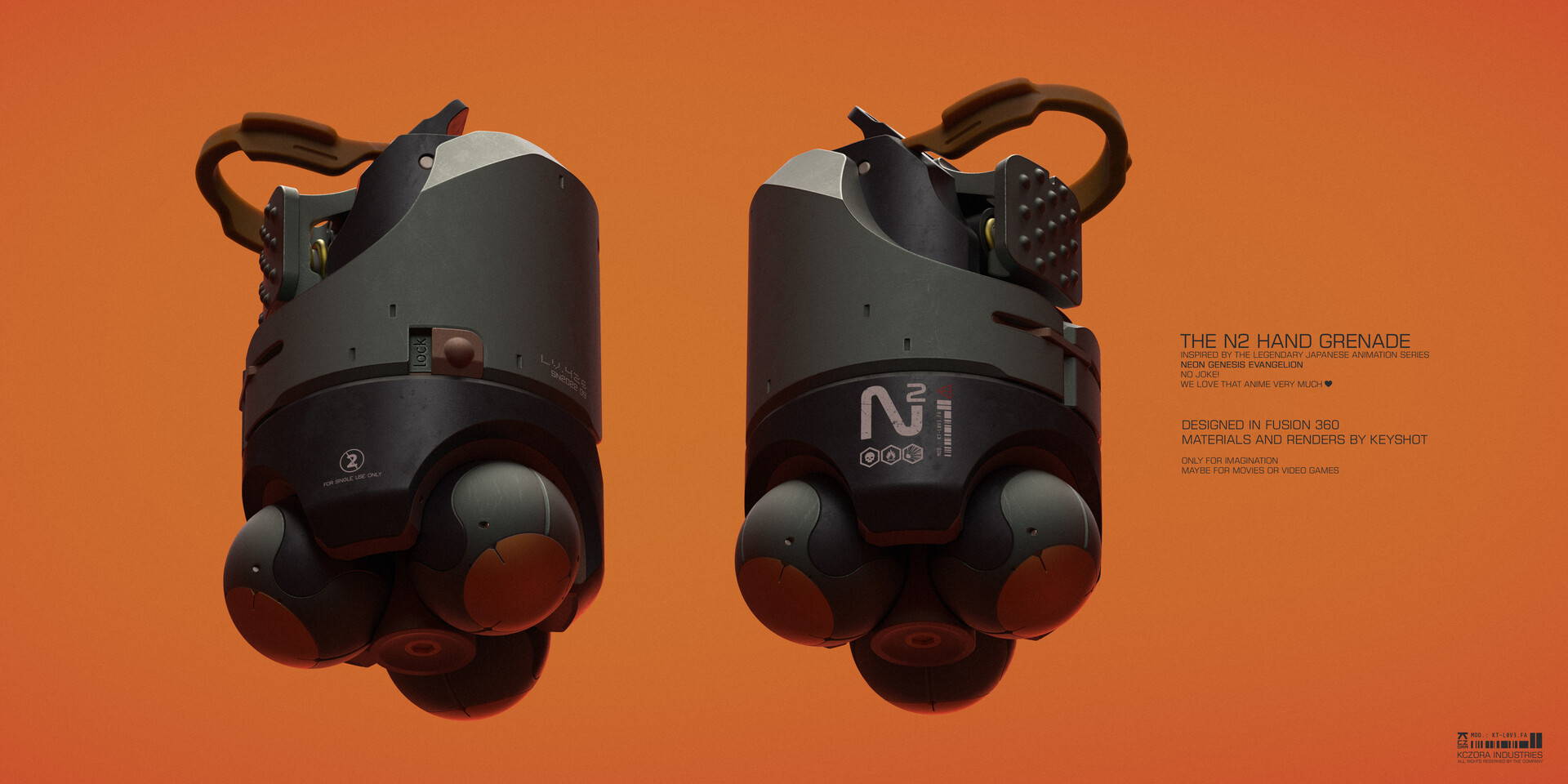 ArtStation - N2 HAND GRENADE