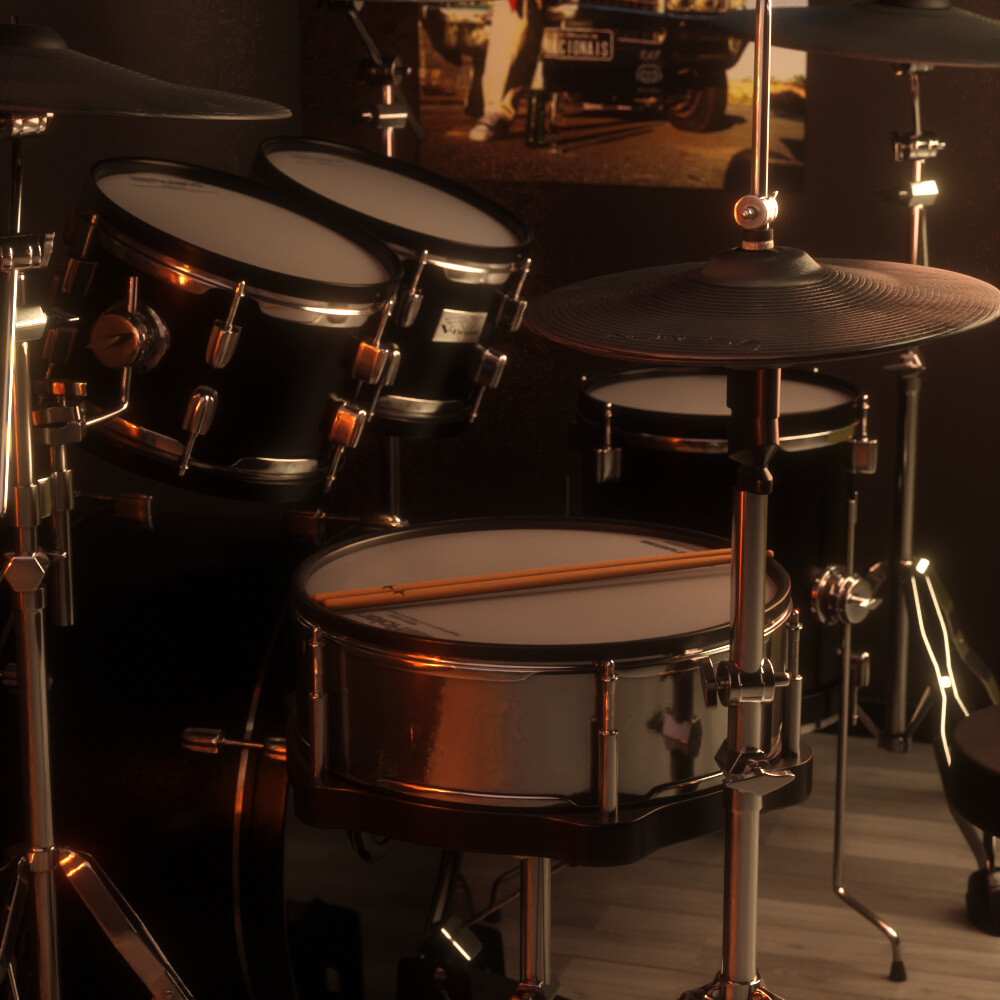 ArtStation - 3D Vad506 V-Drums