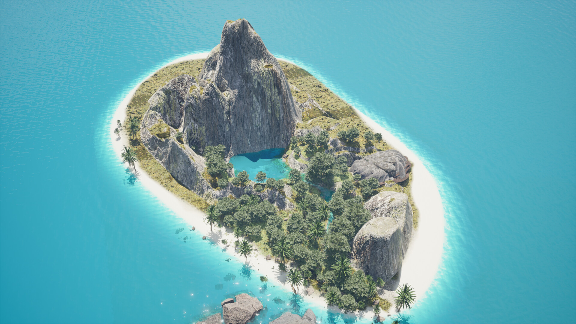 ArtStation - Island- Environment design (Unreal Engine)