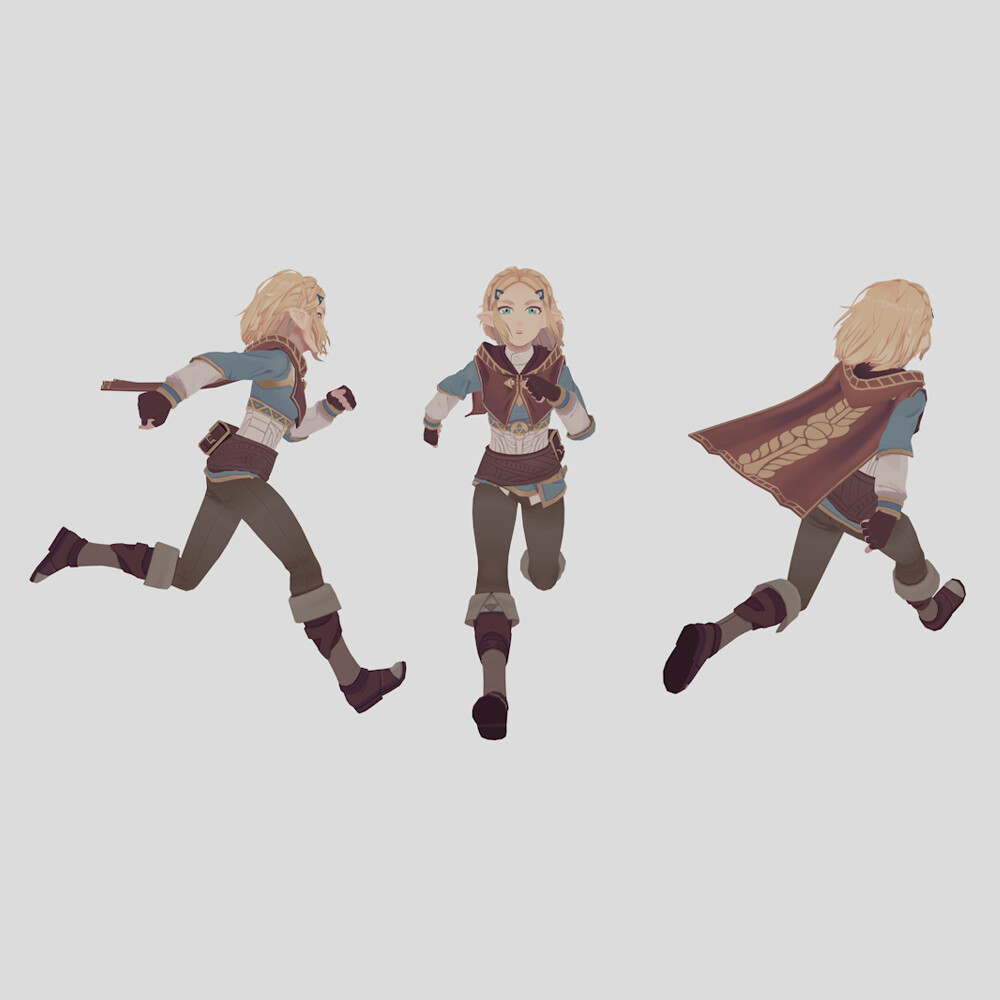 ArtStation - Zelda Animations (study)