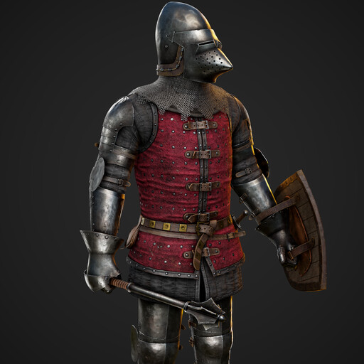 ArtStation - Armored infantryman (Real-time)