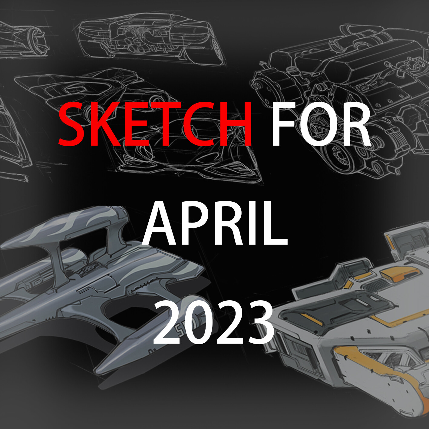 ArtStation - sketch for april