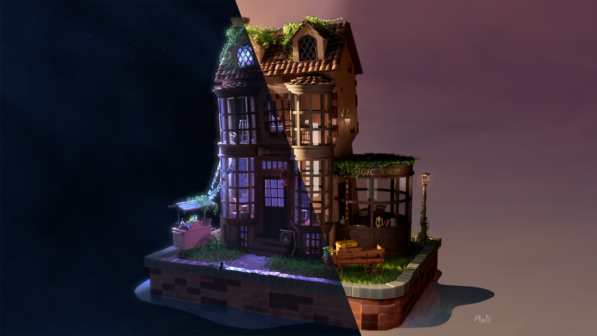 ArtStation - Magic Shop