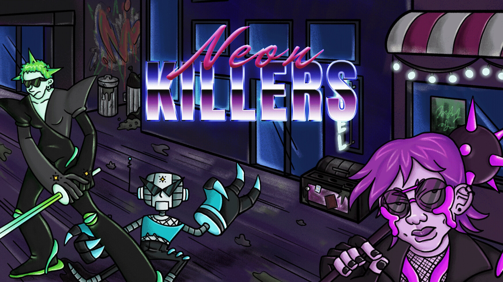 Artstation Neon Killer