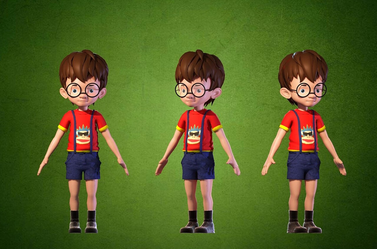 ArtStation - Cartoon Boy