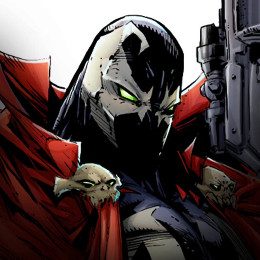 ArtStation - Spawn #302 Cover, Coloring
