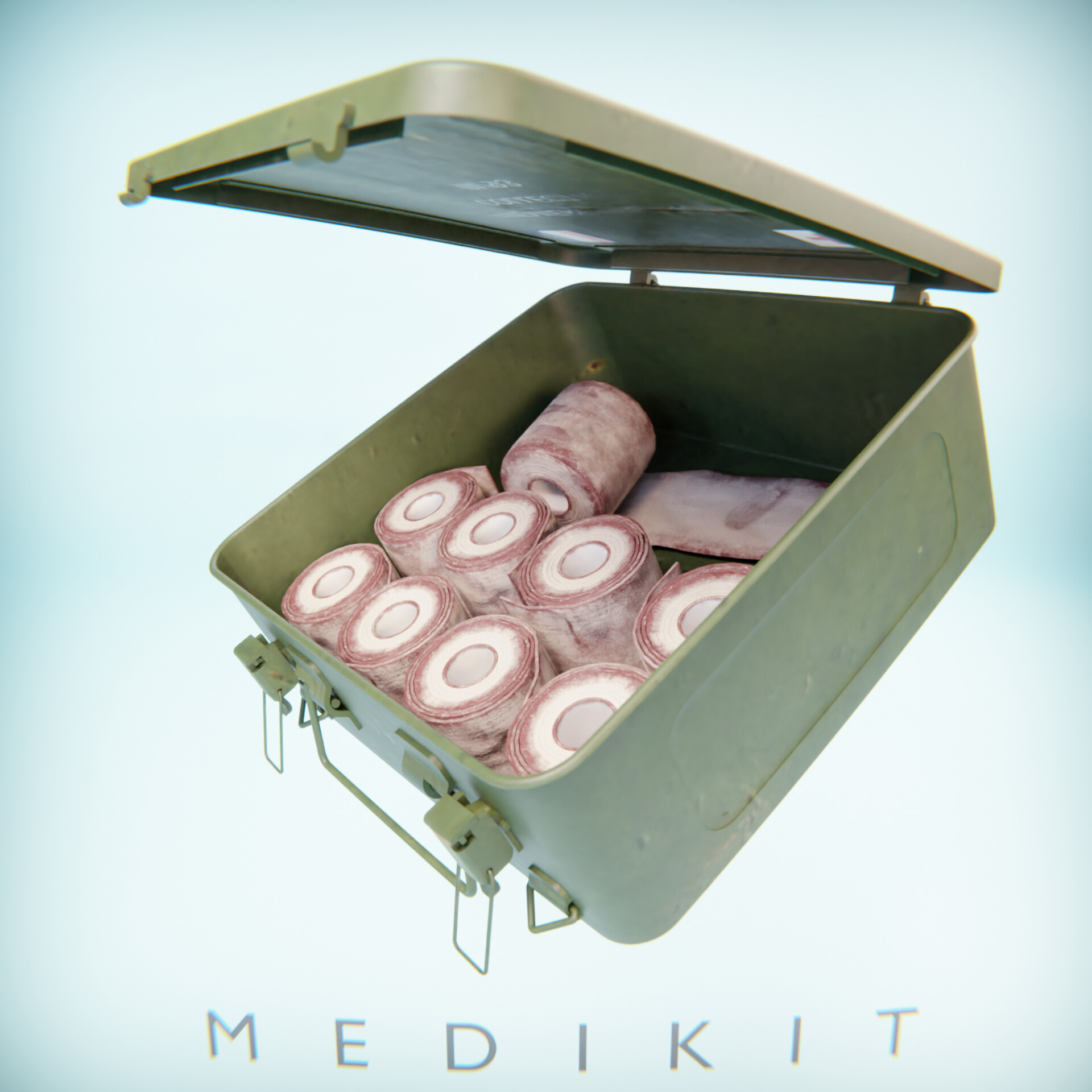ArtStation - First aid kit box