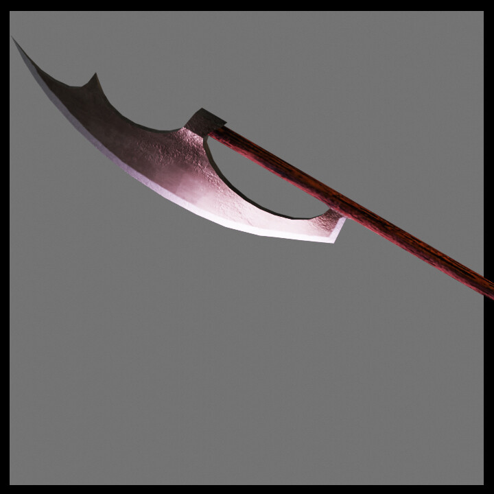 ArtStation - A Simple Bardiche
