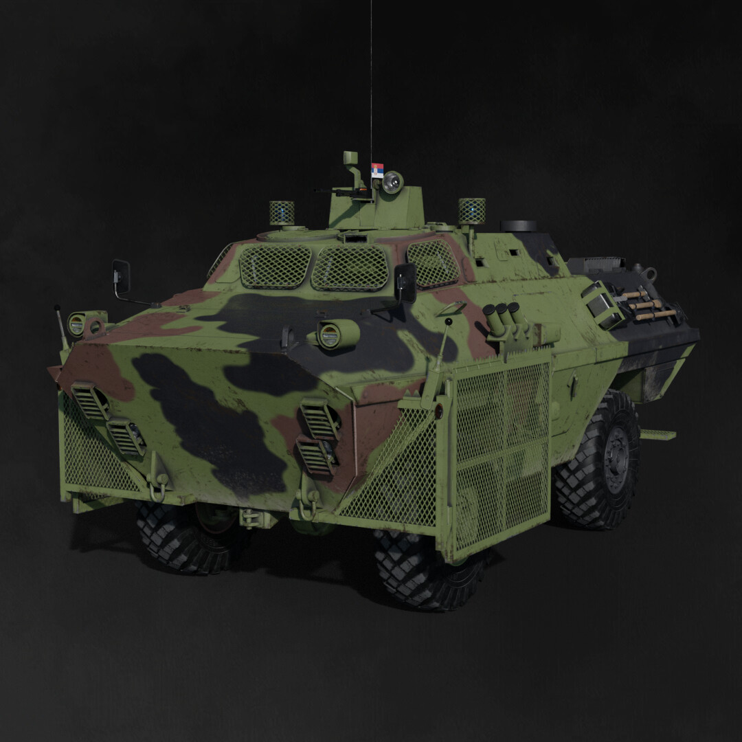 ArtStation - 1986 TAM BOV M-86