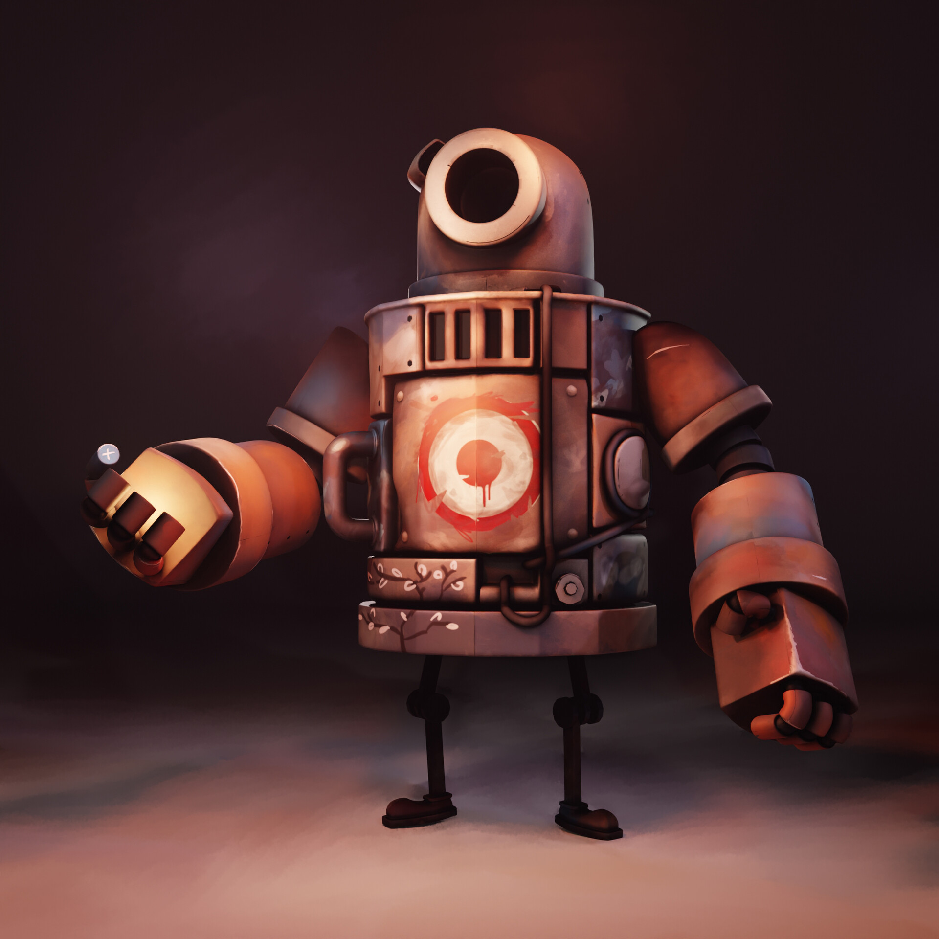 ArtStation - Junkyard Scrapbot