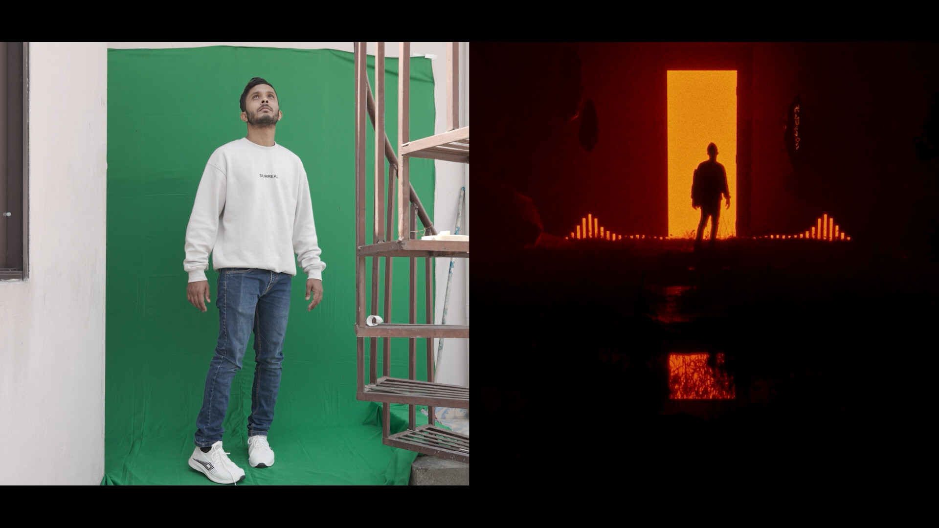 ArtStation - Compositing the green screen footage with 3D renders🙂