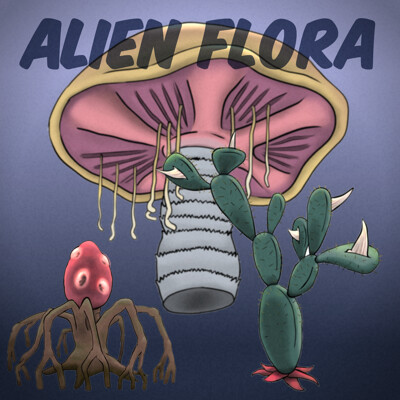 ArtStation - Alien Flora