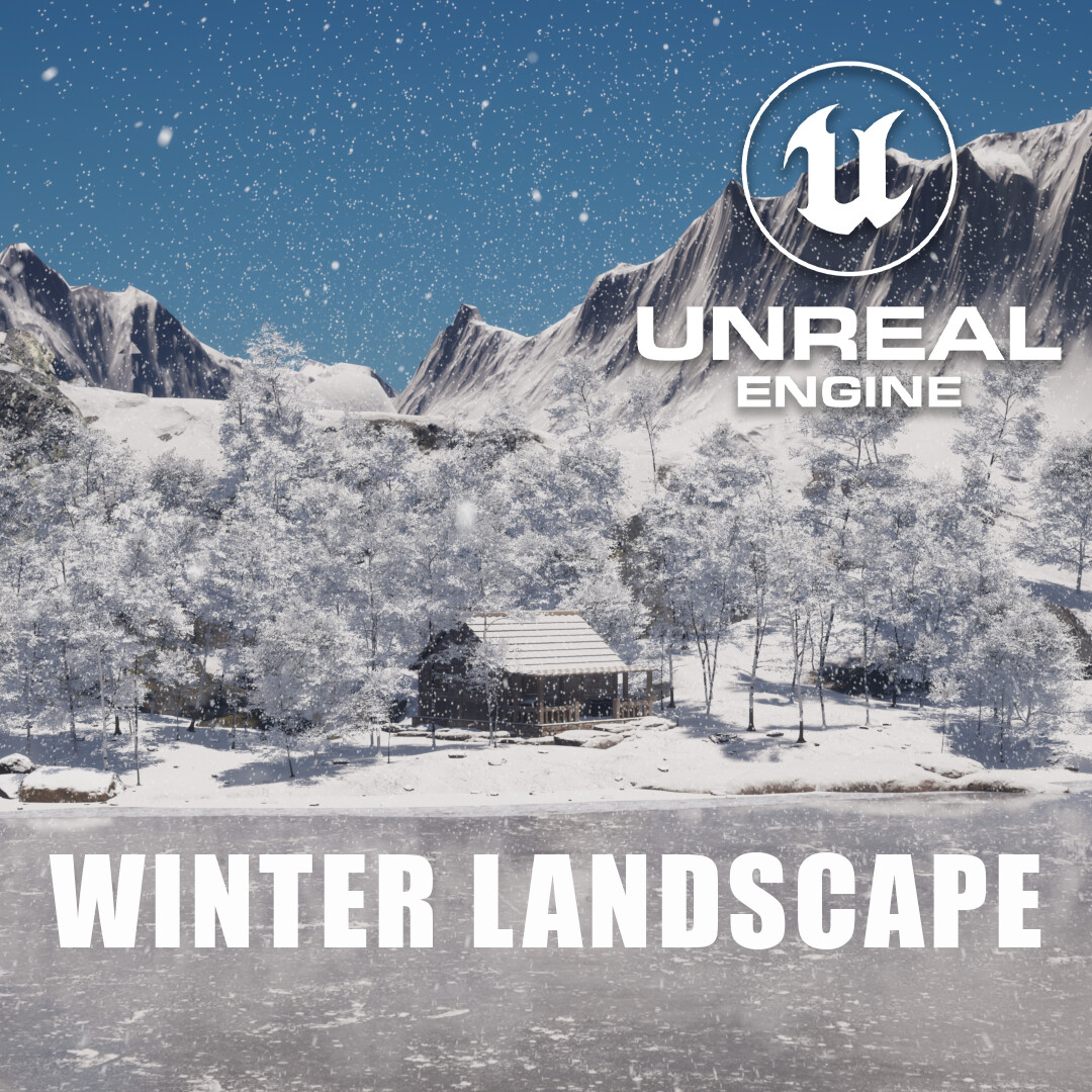 ArtStation - Beautiful Winter Landscape | Unreal Engine 5