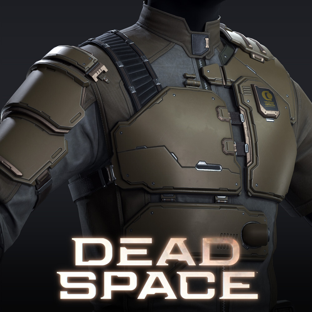 ArtStation - Security Crew NPC - Dead Space